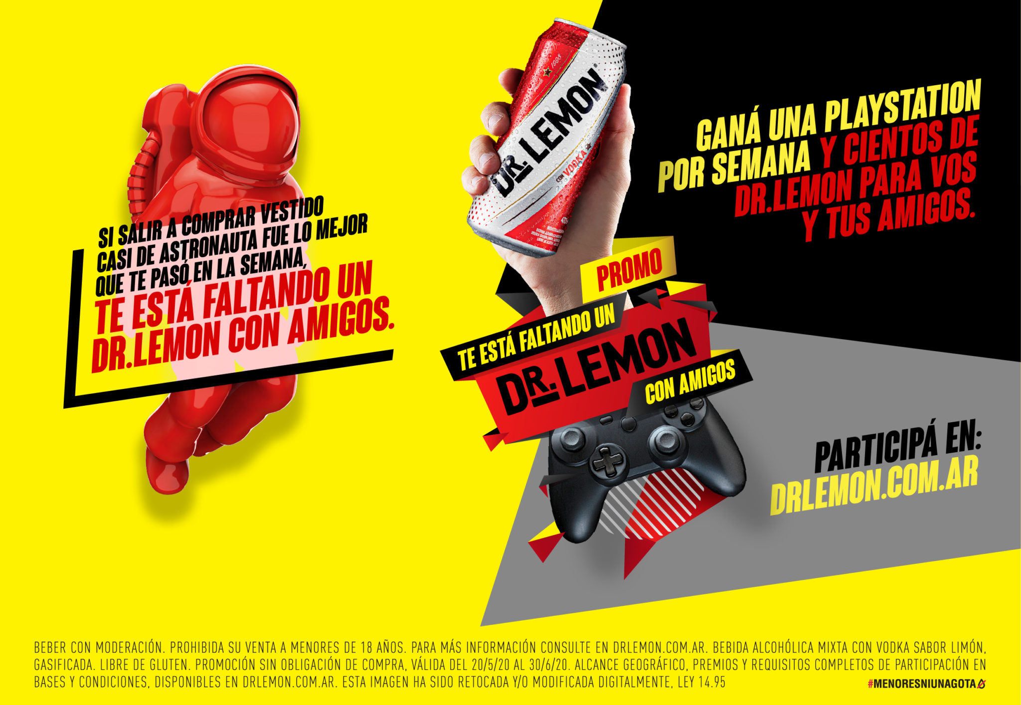 DR. LEMON SORTEA UNA PLAYSTATION POR SEMANA – Marcela Fittipaldi Magazine