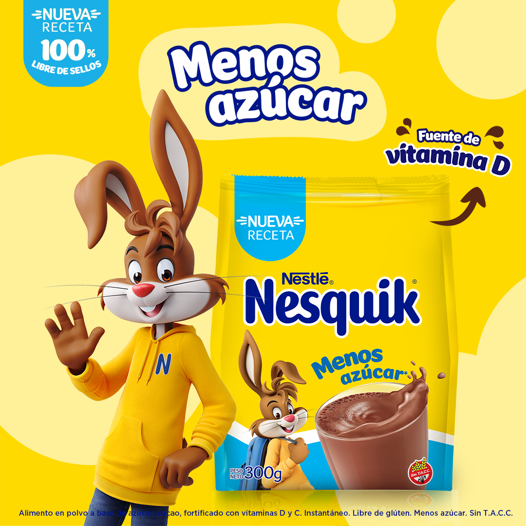 Llegó el nuevo Nesquik® con menos azúcar – Marcela Fittipaldi Magazine