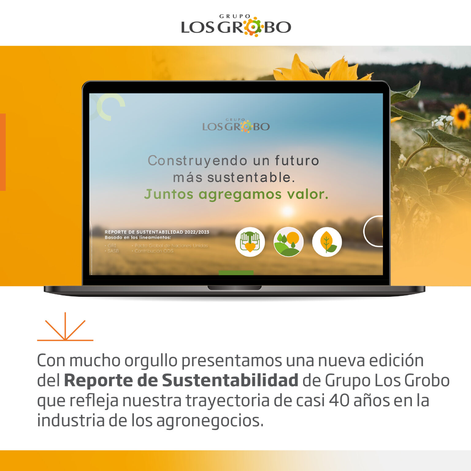 Grupo Los Grobo presenta su Reporte de Sustentabilidad 2022/23 ...