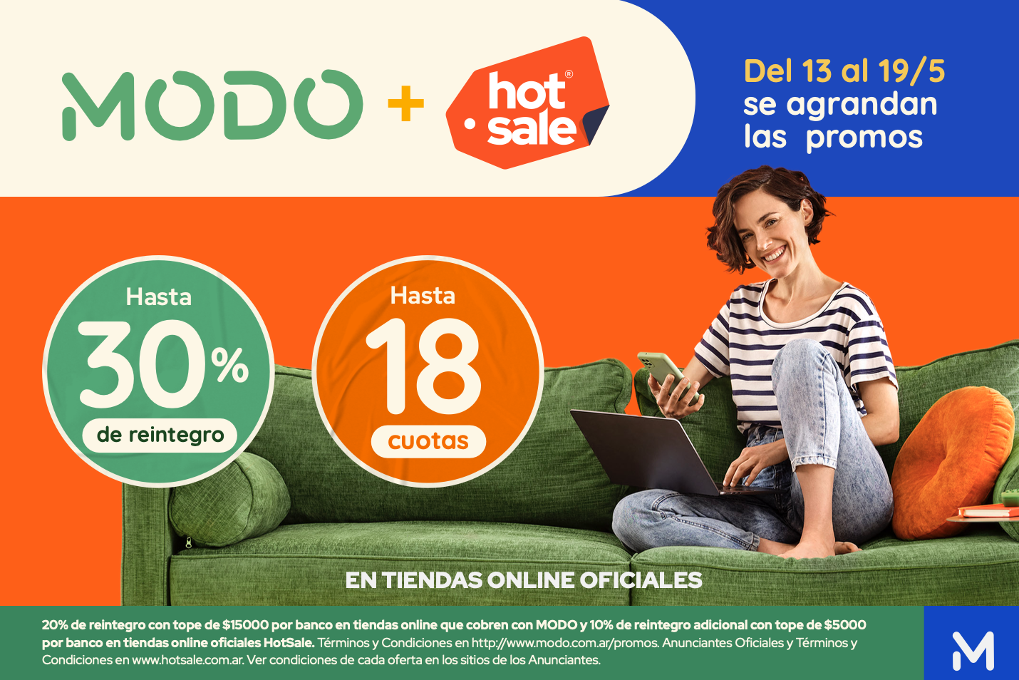 MODO se suma al Hot Sale con reintegros de hasta 30% y promos ...