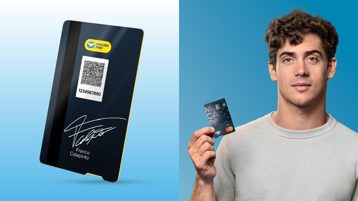Furor por la tarjeta de crédito de Mercado Pago con la firma de Franco ...